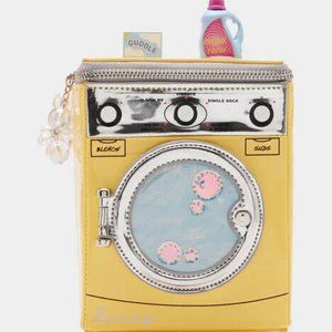 Betsey Johnson | Bags | Betsey Johnson Kitsch Spin Me Yellow Crossbody ...